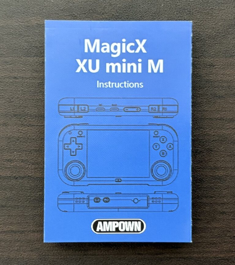 AMPOWN(MagicX)の中華ゲーム機「XU MINI M」をレビュー | いわっちろぐ