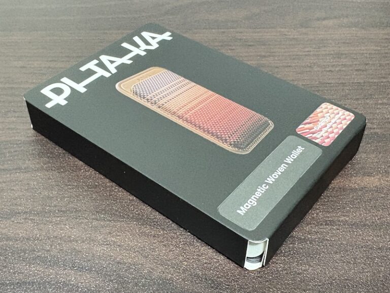 PITAKAのMagSafe対応ウォレット「Magnetic Woven Wallet」をレビュー | いわっちろぐ