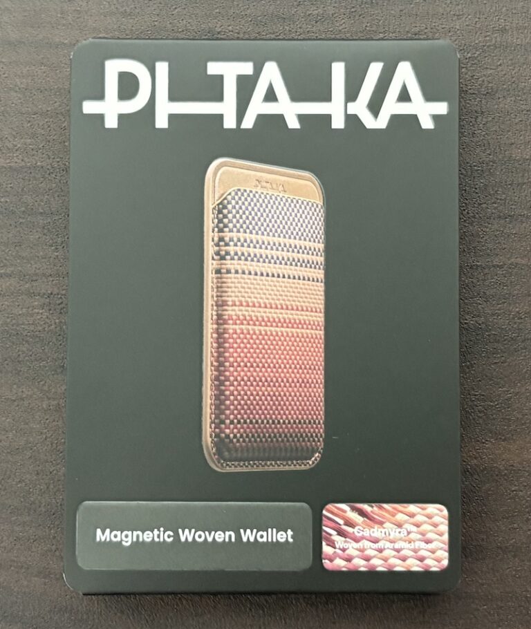 PITAKAのMagSafe対応ウォレット「Magnetic Woven Wallet」をレビュー | いわっちろぐ